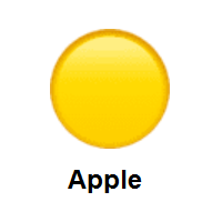 Meaning Of Yellow Circle Emoji In 26 Languages